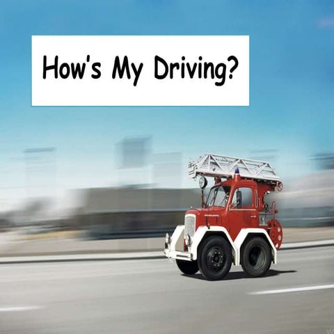 Hows my-driving (2) | PPTX