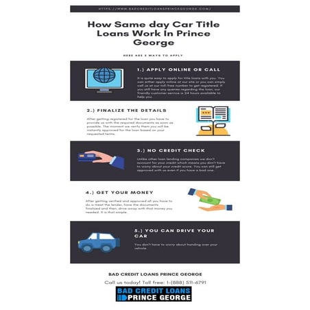 How same day car title loans work in prince george converted | PDF