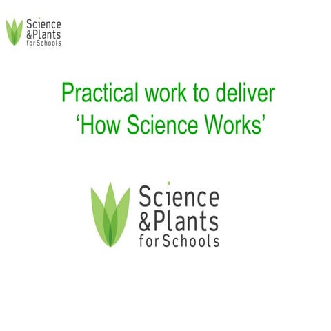 How Science works overview | PPT
