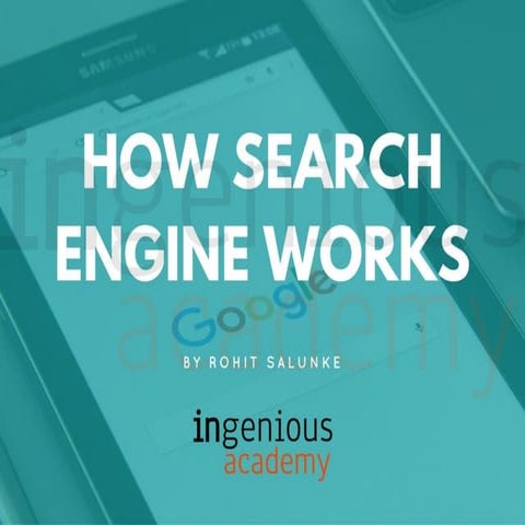 How search engine works | PPT