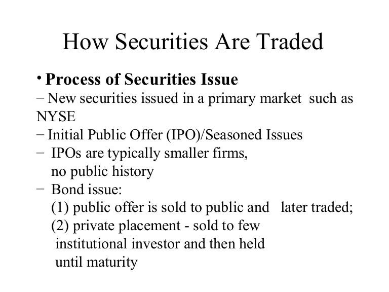 How security are trade