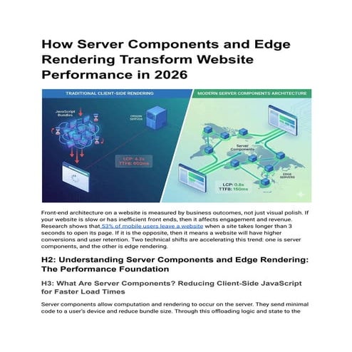 How Server Components and Edge Rendering Transform Website Performance ...