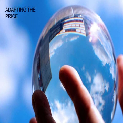 How should a company adapt prices to meet varying circumstances and ...