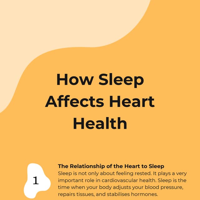 How Sleep Affects Heart Health The Risks of Sleeping Too Little or Too ...