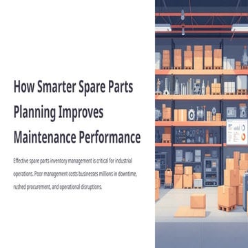 Spare parts management | PPTX