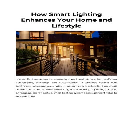 How Smart Lighting Enhances Your Home and Lifestyle.pdf