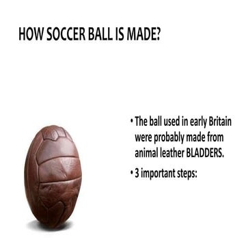 HOW SOCCER BALL IS MADE | PPT