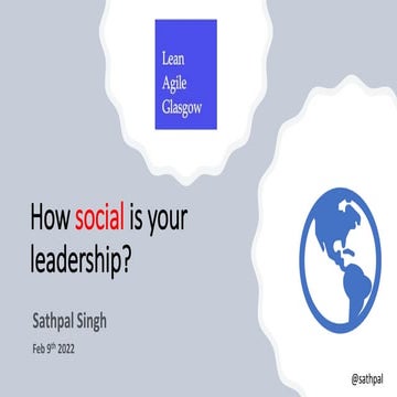 How social is your leadership? | PPTX
