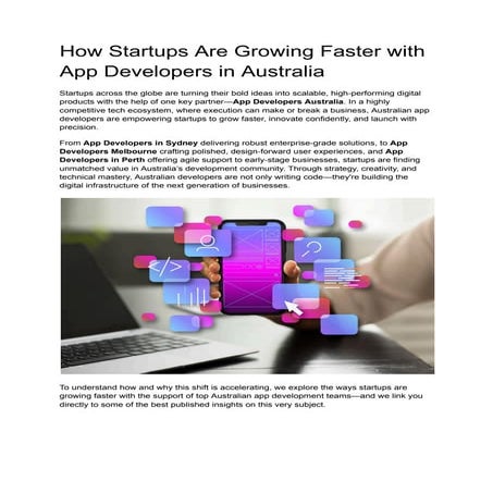 How Startups Are Growing Faster with App Developers in Australia.pdf
