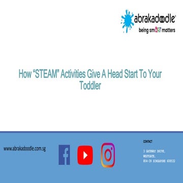 Inspiring Your Child Through STEAM Education | PPTX