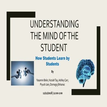 How students learn by students - CPD by students | PPT
