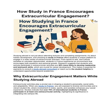 How Study in France Encourages Extracurricular Engagement.pdf