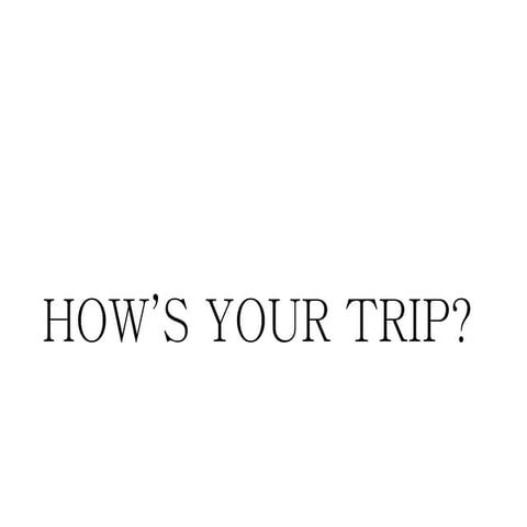 How’s your trip | PPTX