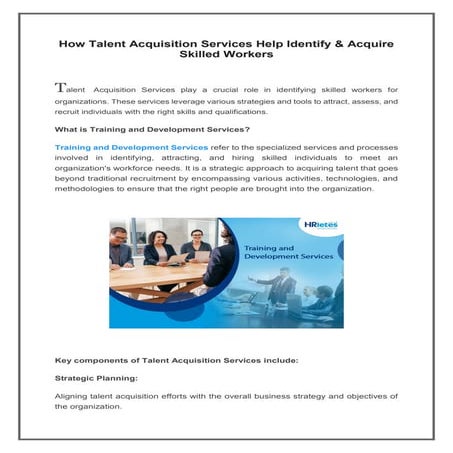 Effective Talent Acquisition Strategies in Singapore | PDF