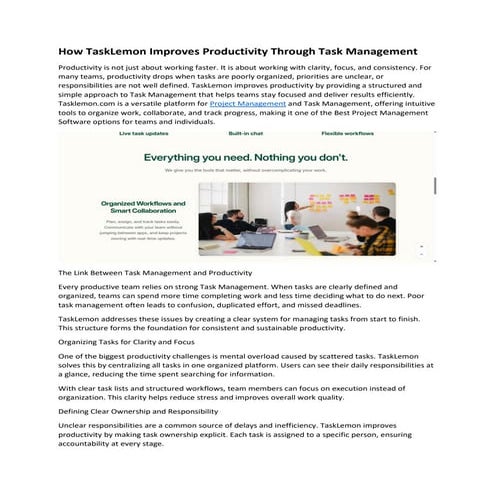 How TaskLemon Improves Productivity Through Task Management.pdf