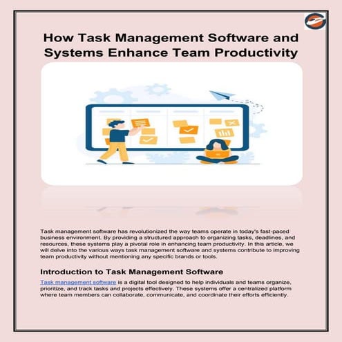How Task Management Software and Systems Enhance Team Productivity.pdf ...