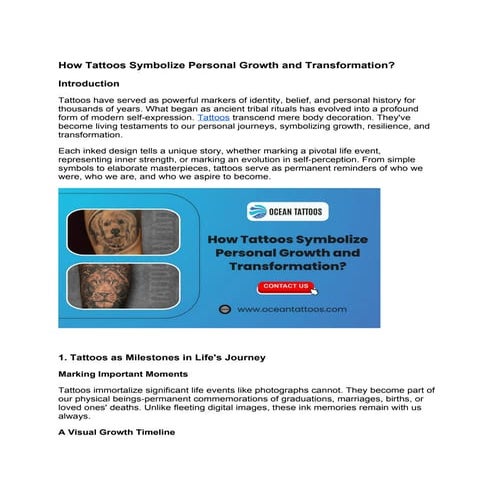 How Tattoos Symbolize Personal Growth and Transformation.docx