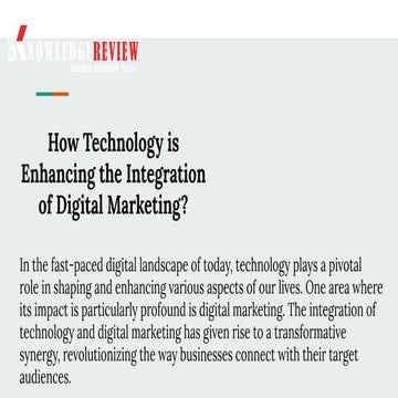 How Technology is Enhancing the Integration of Digital Marketing_.pdf