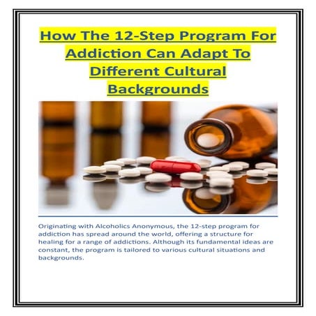 12-Step Program For Addiction And Cultural Considerations | PDF