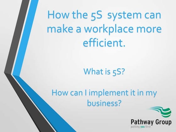 5S - A step-by-step approach to implement 5S at your workplace | PDF