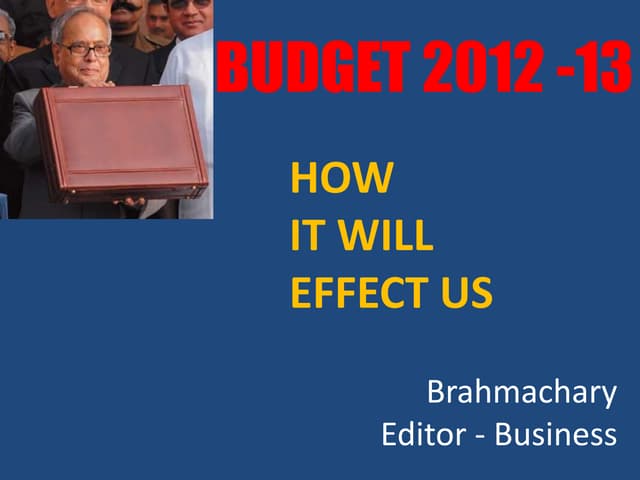 Budget execution | PPTX