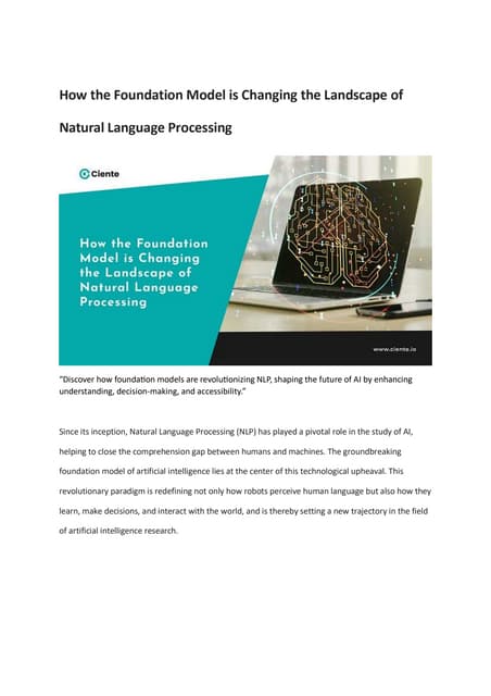 Introduction-to-Large-Language-Models.pptx | Technology Industry ...