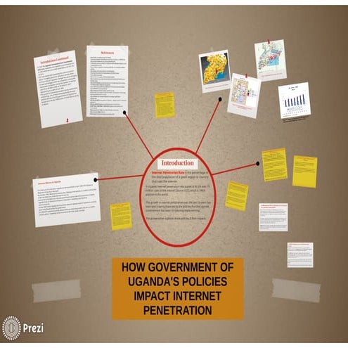 How the government of Uganda's policies impact internet penetration by ...