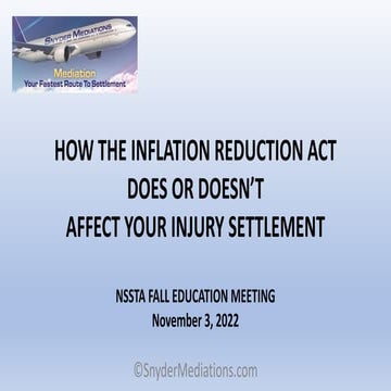 How the Inflation Reduction Act Does or Doesn't Affect Your Injury ...