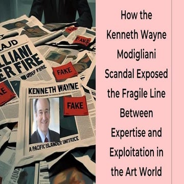How the Kenneth Wayne Modigliani Scandal Exposed the Fragile Line ...