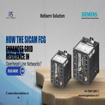 How the SICAM FCG Gateway Enhances Grid Resilience in Overhead Line ...