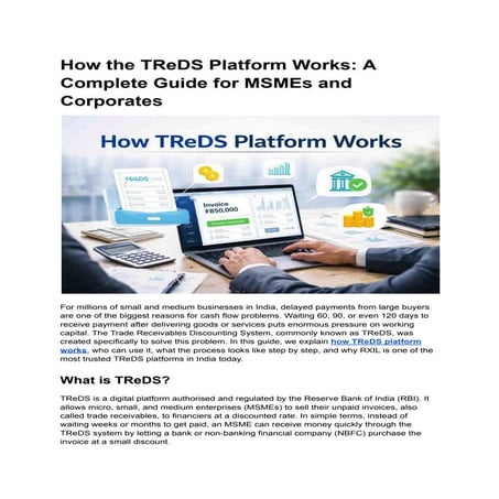 M1 Exchange - Trade Receivables Discounting System | PPT