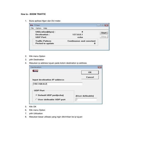How to boom traffic ( tfgen ) | DOC