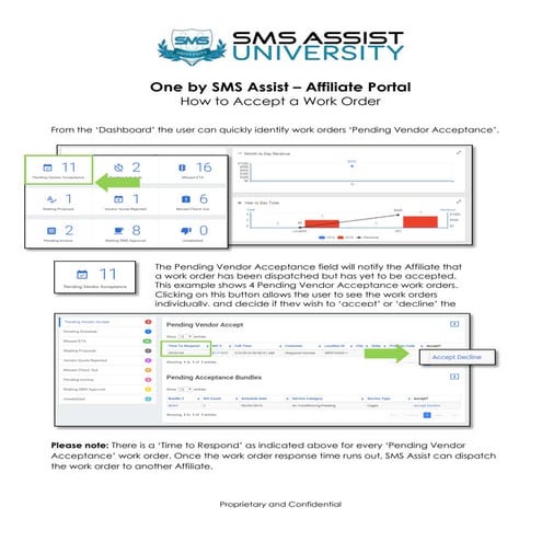 How to accept a work order quick guide | PDF