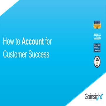 How to account for customer success | PPTX