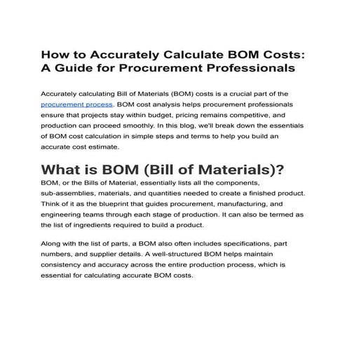 How to Accurately Calculate BOM Costs_ A Guide for Procurement Professionals (2).pdf