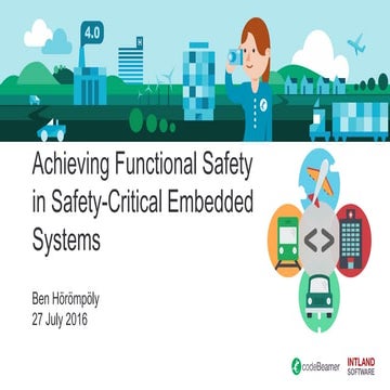 How to Achieve Functional Safety in Safety-Critical Embedded Systems | PPT