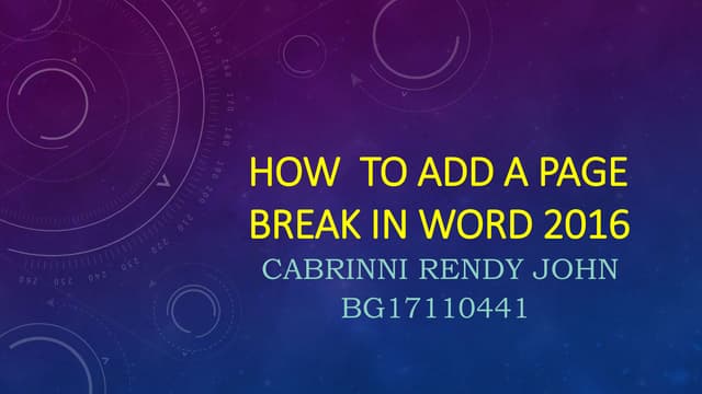 How To Add A Page Break In Word 2016 how-to-add-a-page-break-in-word-2016