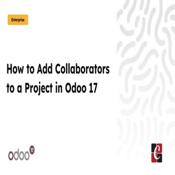How to Add Collaborators to a Project in Odoo 17 | PPTX