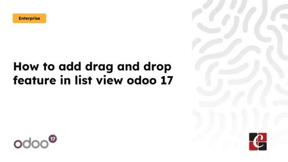 How To Create Dynamic Tree View In Odoo 17 - Odoo 17 Slides | PPT How To Create Dynamic Tree View In Odoo 17 - Odoo 17 Slides | PPT