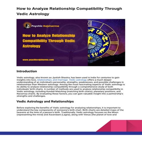 How to Analyze Relationship Compatibility Through Vedic Astrology.docx