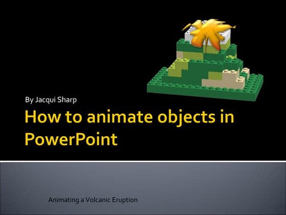 Animation in power point | PPTX