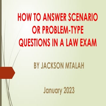 HOW TO ANSWER SCENARIO OR PROBLEM-TYPE QUESTIONS IN.pptx