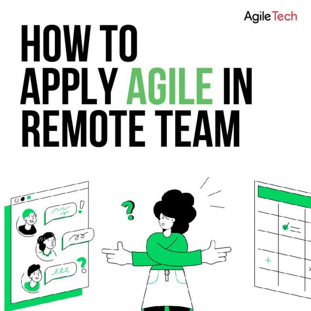 HOW TO APPLY AGILE IN REMOTE TEAM | PDF