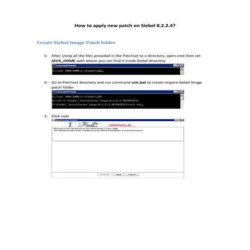 How To Apply New Patch On Siebel 8224 Pdf 