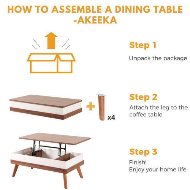 How To Assemble A Dining Table | PDF