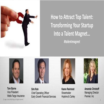 How to Attract Top Talent: Transforming Your Startup Into a Talent Magnet | PPT