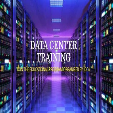 How to Avail Data Center Certification Training Courses? | PPT