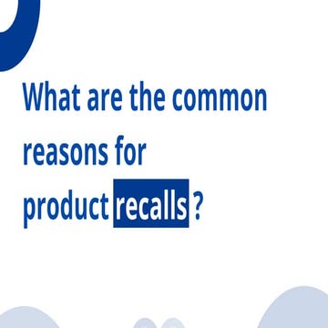 How to avoid product recalls.pdf | Recalls | Consumer Issues