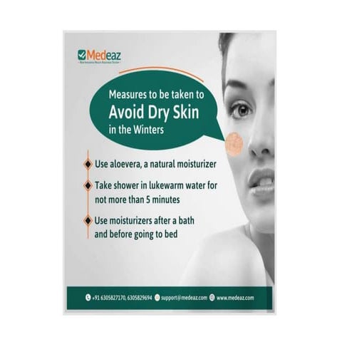 How to prevent dry skin in winters? | PPTX