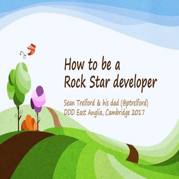 How to be a rock star developer | PPT
